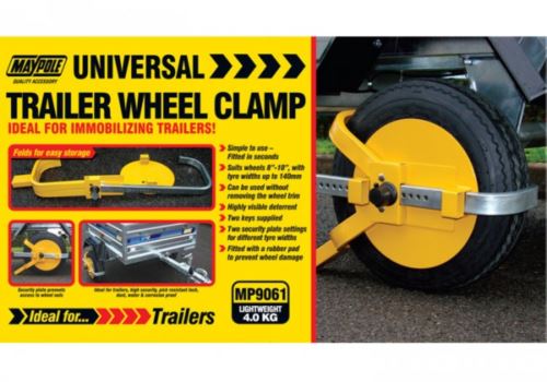 Wheel clamp wheel size 8" - 10" | All-Fit Towbars & Trailers